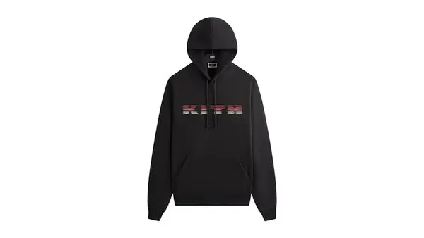 Kith Parallel Lines Williams Iii Hoodie - Black