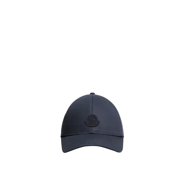 Moncler Gabardine Baseball Cap - Blue
