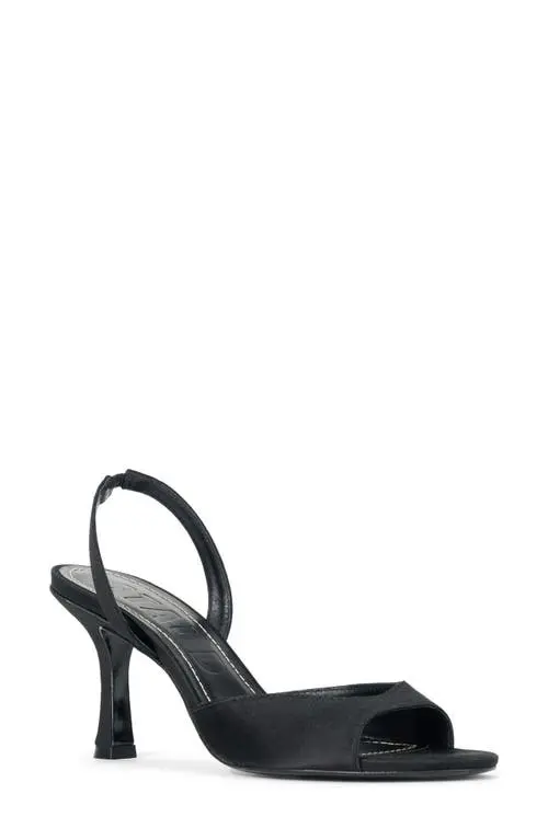 Staud Brigitte Slingback Slide Sandal - Black