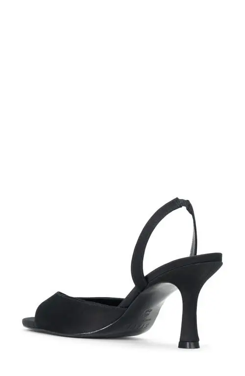 Staud Brigitte Slingback Slide Sandal - Black