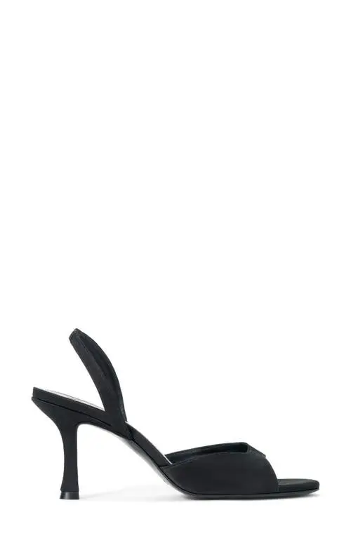 Staud Brigitte Slingback Slide Sandal - Black