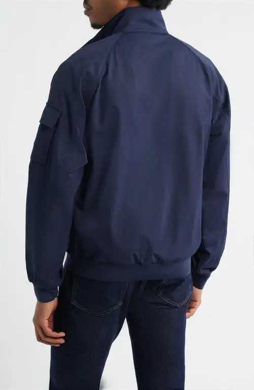 SAVE THE DUCK Blade Water Resistant Bomber Jacket - Navy Blue