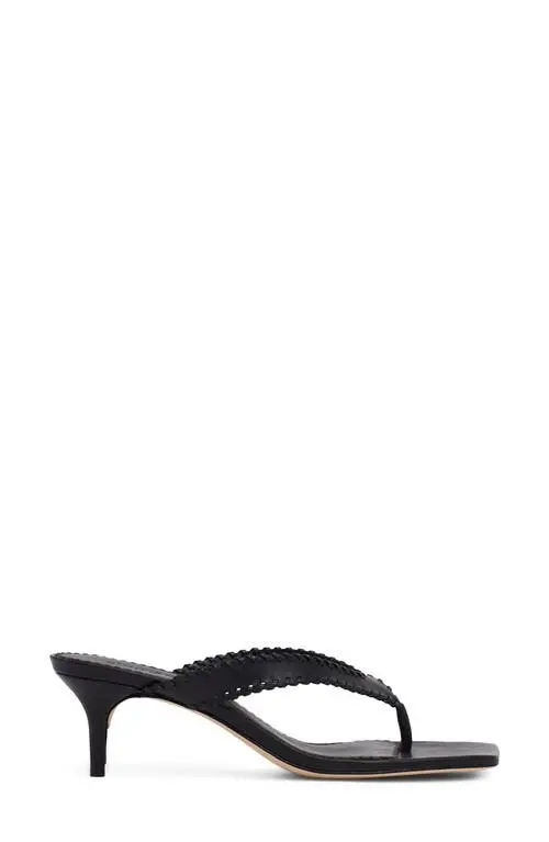 Cinq À Sept Frankie Thong Slide Sandal - Black
