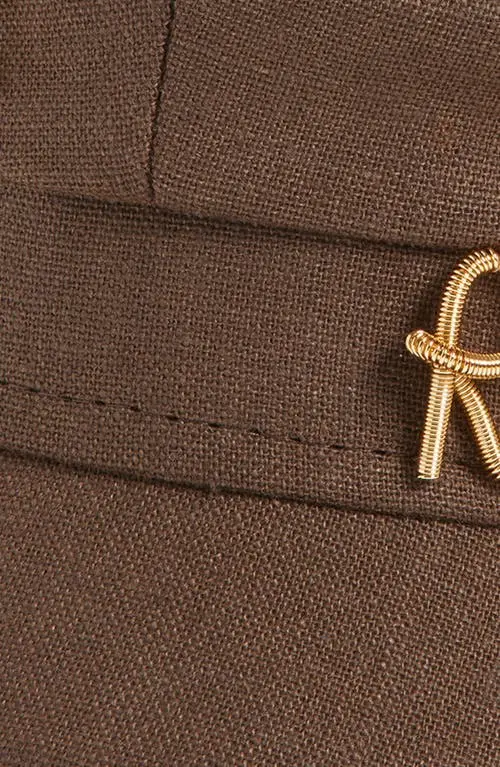 Ruslan Baginskiy Logo Embellished Newsboy Cap