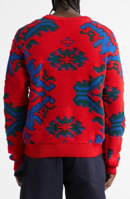 JW Anderson X Guinness Carpet Jacquard Wool Sweater