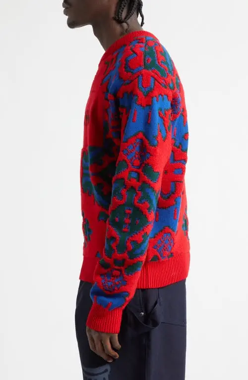 JW Anderson X Guinness Carpet Jacquard Wool Sweater