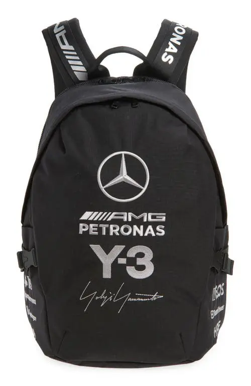 Y3 Mercedes-amg Petronas Formula 1 Backpack - Black