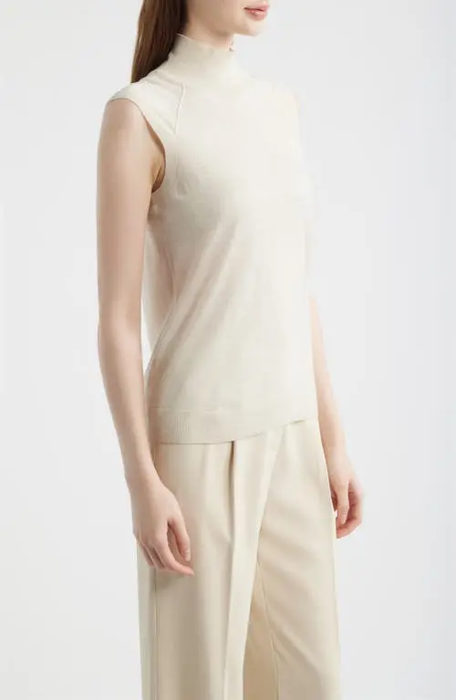BOSS Virgin Wool Turtleneck Tank