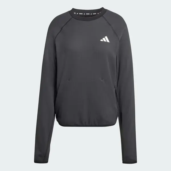 Adidas Adi365 Fuzzy Knit Crewneck - Black