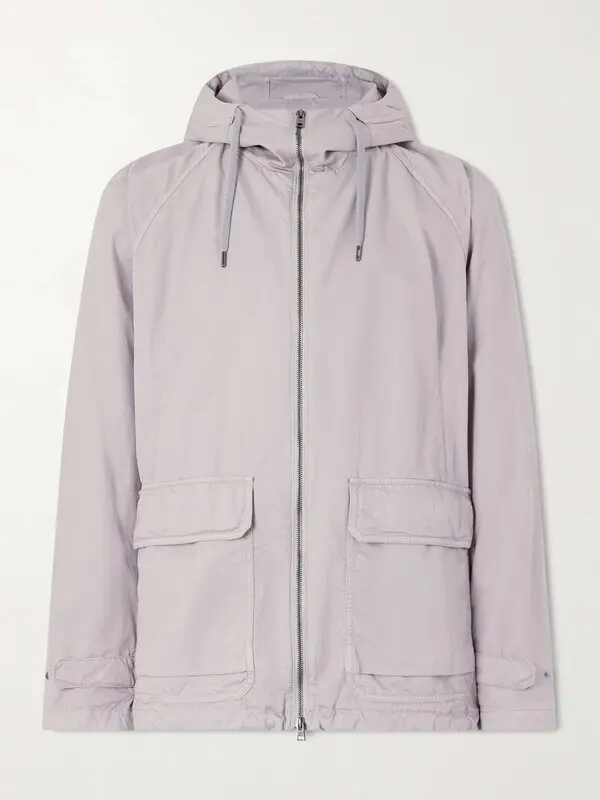 Herno Cotton-shell Hooded Jacket