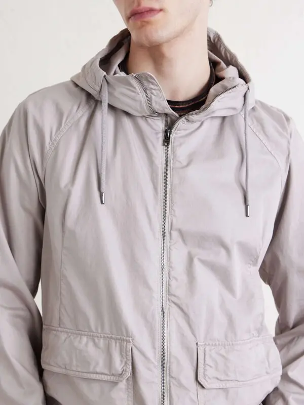 Herno Cotton-shell Hooded Jacket