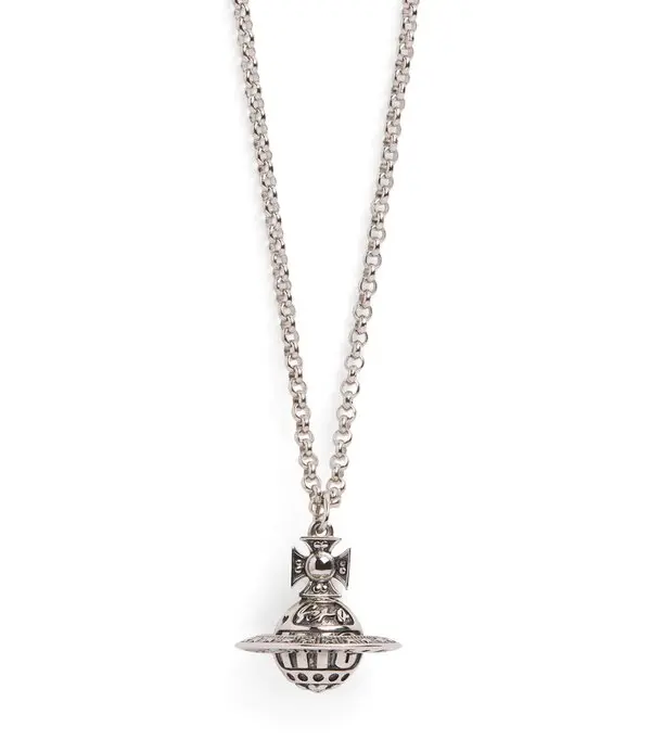 VIVIENNE WESTWOOD Lancelot Orb Necklace - Silver