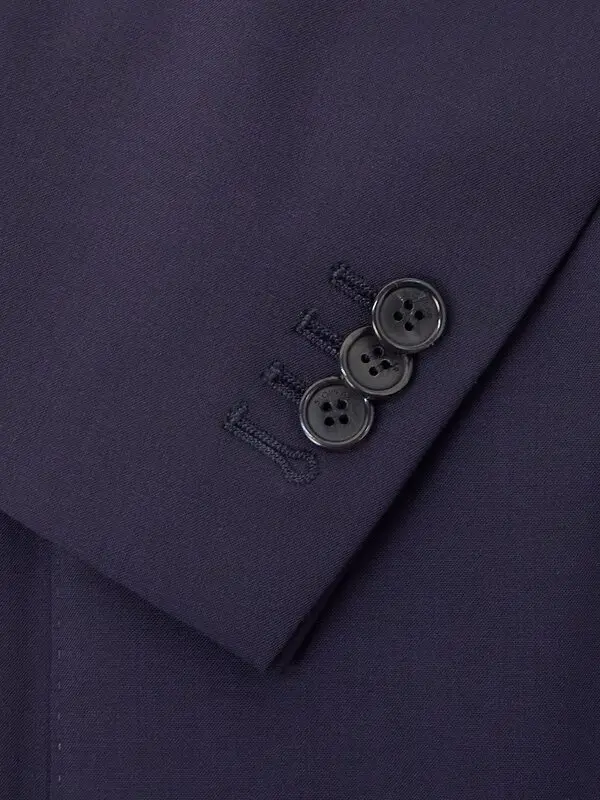 SLOWEAR Wool-blend Suit Jacket - Blue