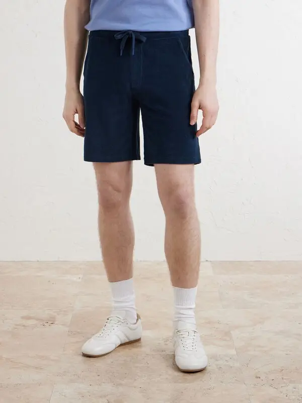 Altea Straight-leg Cotton-terry Bermuda Shorts