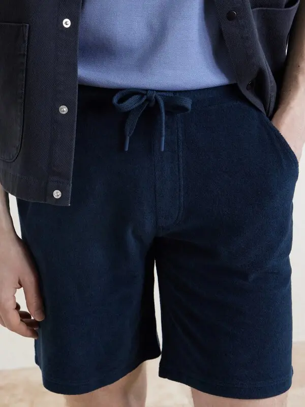 Altea Straight-leg Cotton-terry Bermuda Shorts