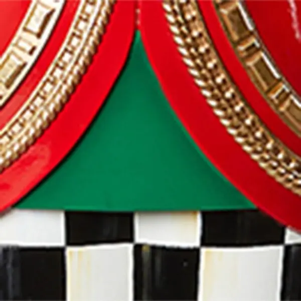 MACKENZIE-CHILDS Classic Trophy Nutcracker Ornament