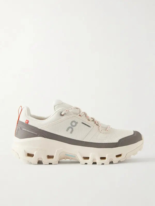 On Cloudrock Rubber-trimmed Sneakers - Neutrals