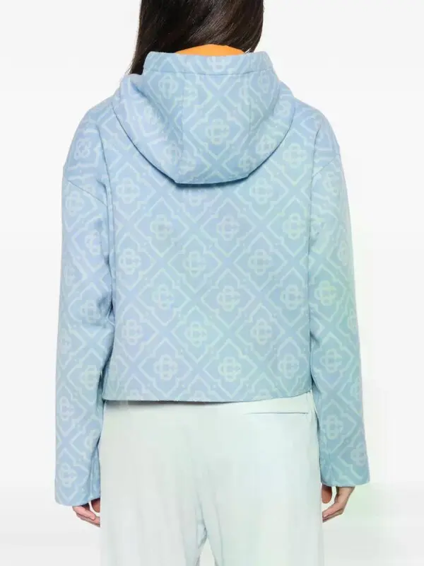 Casablanca Monogram Hooded Jacket
