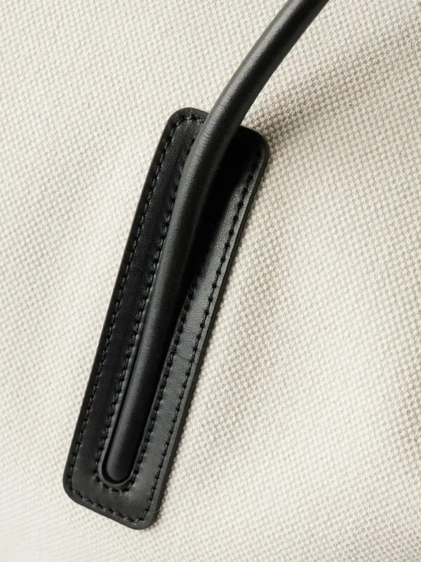 DEMELLIER The Stockholm Leather-trimmed Tote Bag