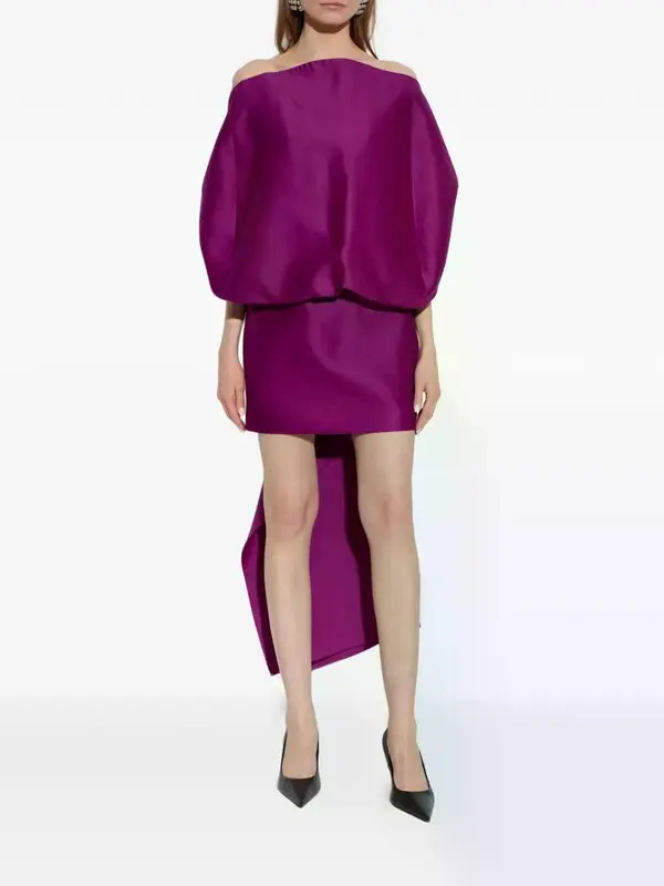 Balenciaga Off-shoulder Dress