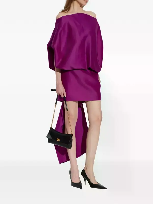 Balenciaga Off-shoulder Dress