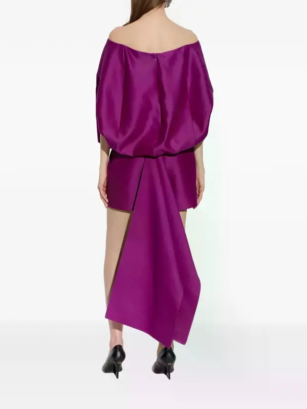 Balenciaga Off-shoulder Dress