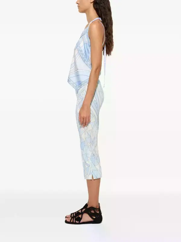 Emilio Pucci Printed Capri Pants