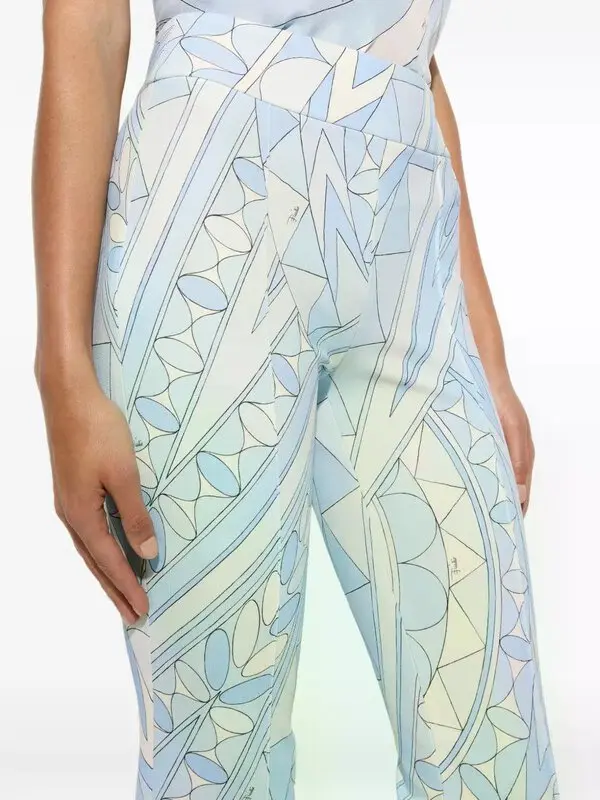 Emilio Pucci Printed Capri Pants