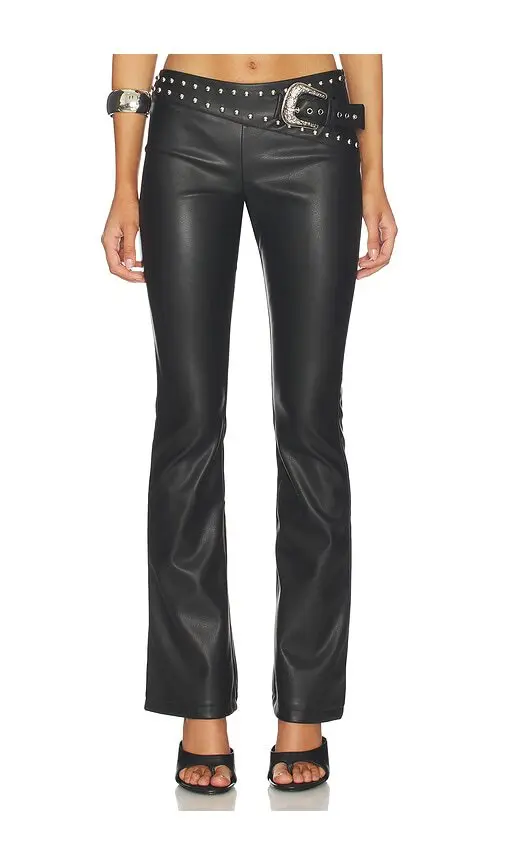 Superdown Melisa Faux Leather Pant