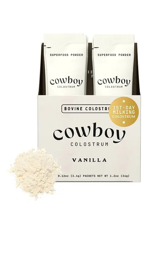 COWBOY COLOSTRUM Vanilla Stick Packs 10ct - N,a