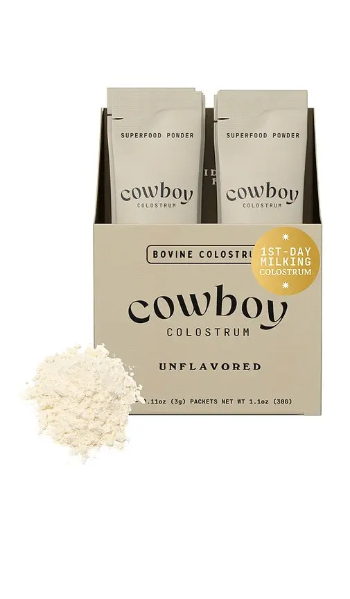COWBOY COLOSTRUM Unflavored Stick Packs 10ct - N,a