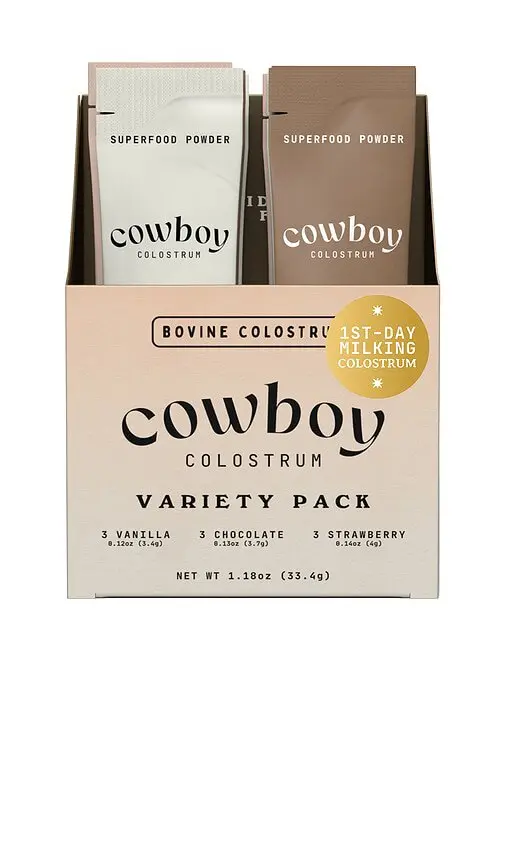COWBOY COLOSTRUM Variety Stick Packs 9ct - N,a