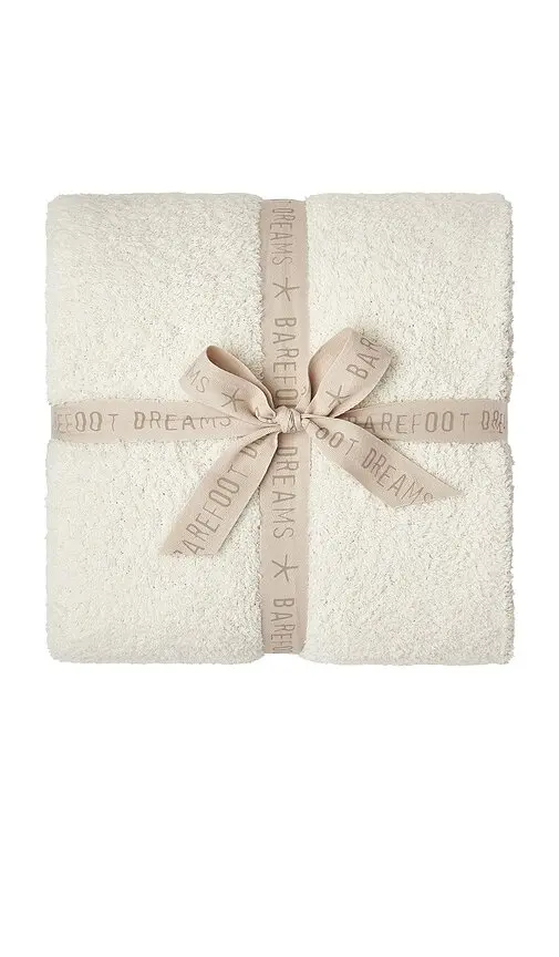 Barefoot Dreams Cozychic Cova Center Stripe Throw