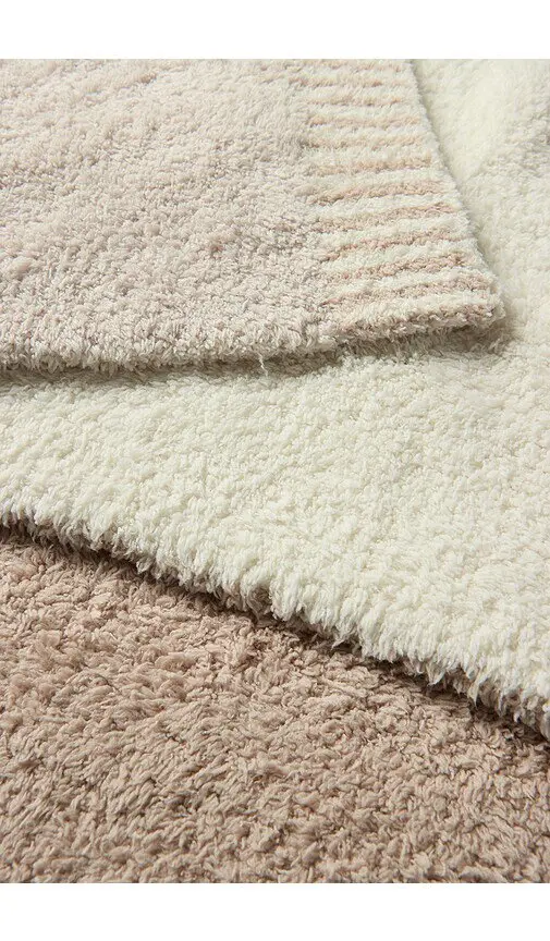 Barefoot Dreams Cozychic Cova Center Stripe Throw