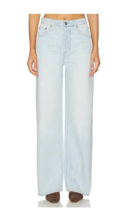 PISTOLA Tate" High Rise Bowed Wide Leg Jeans - Postcards