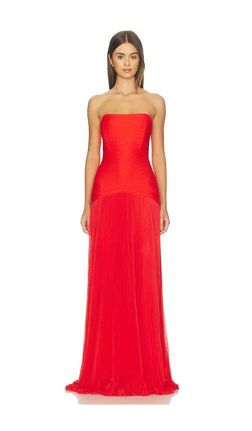 Alexis Sunniva Dress - Red