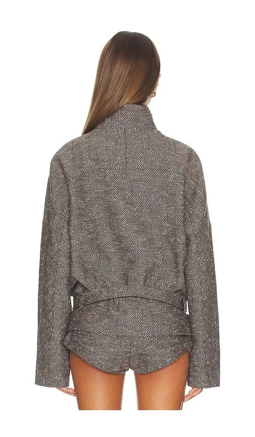 ENTIRE STUDIOS Contrast Aviator Jacket