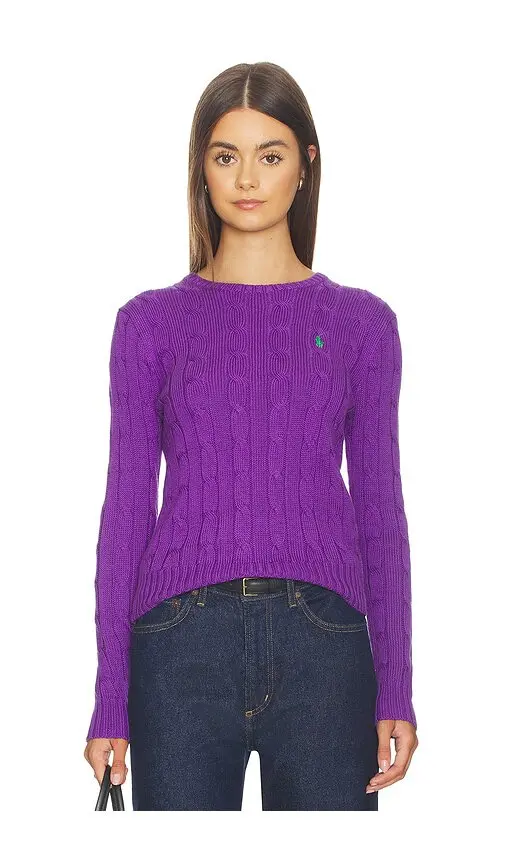 Polo Ralph Lauren Pima Julianna Long Sleeve Top