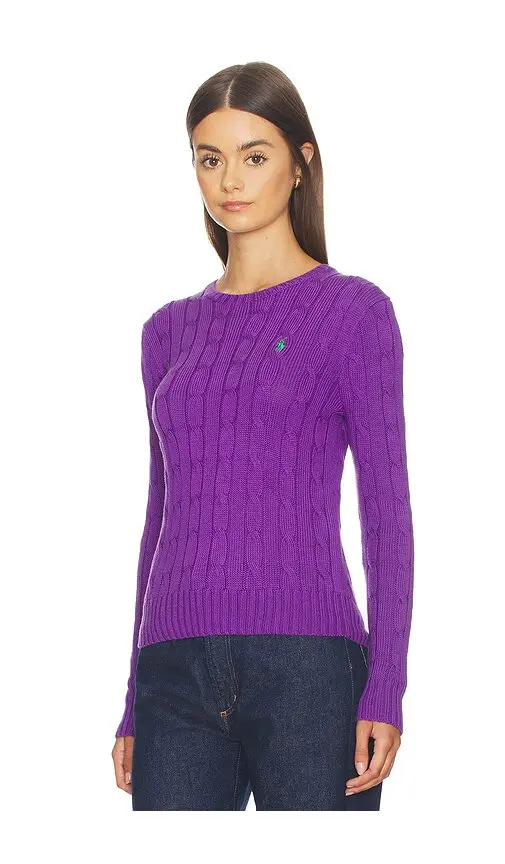 Polo Ralph Lauren Pima Julianna Long Sleeve Top