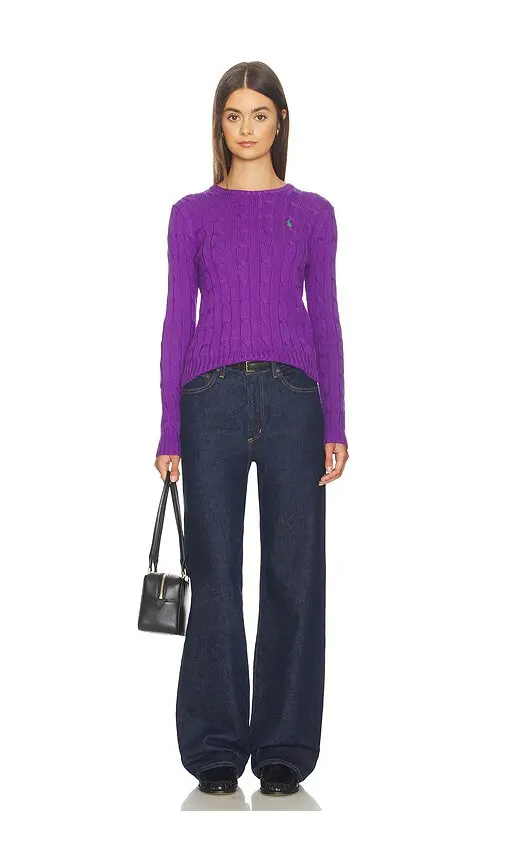 Polo Ralph Lauren Pima Julianna Long Sleeve Top