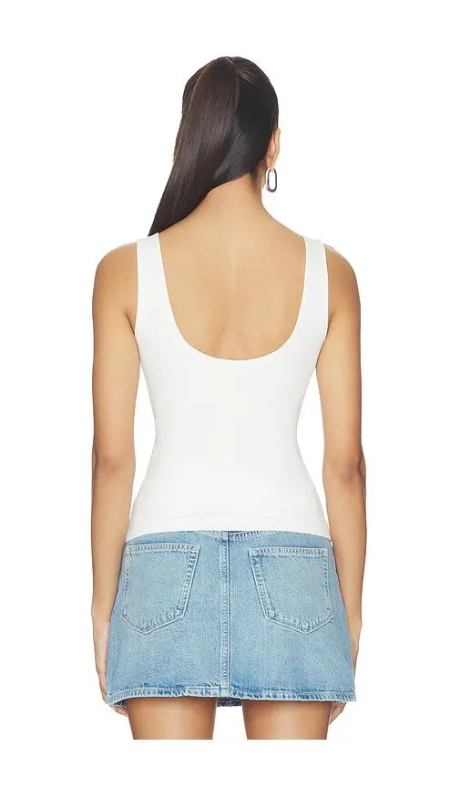 ARTLESS Inez Scoop Tank - Cream