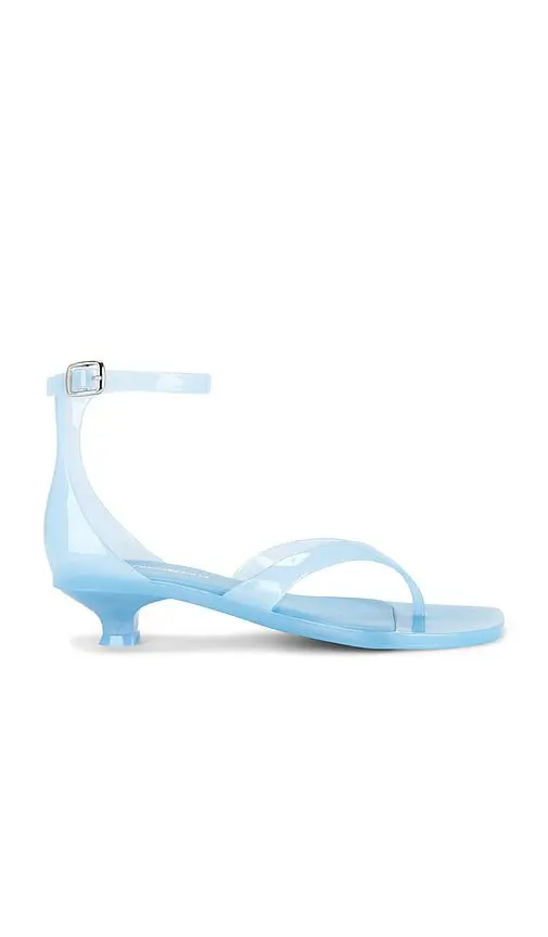 Jeffrey Campbell Gummy Thong Sandal - Light Blue