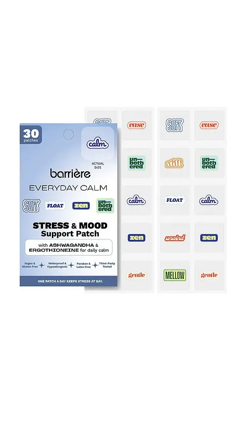 BARRIERE Everyday Calm Patch 30 Pack - Retro Relaxation