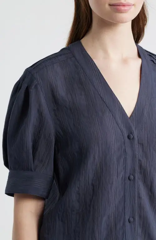Rag & Bone Taylor Short Sleeve Woven Shirt - Sal