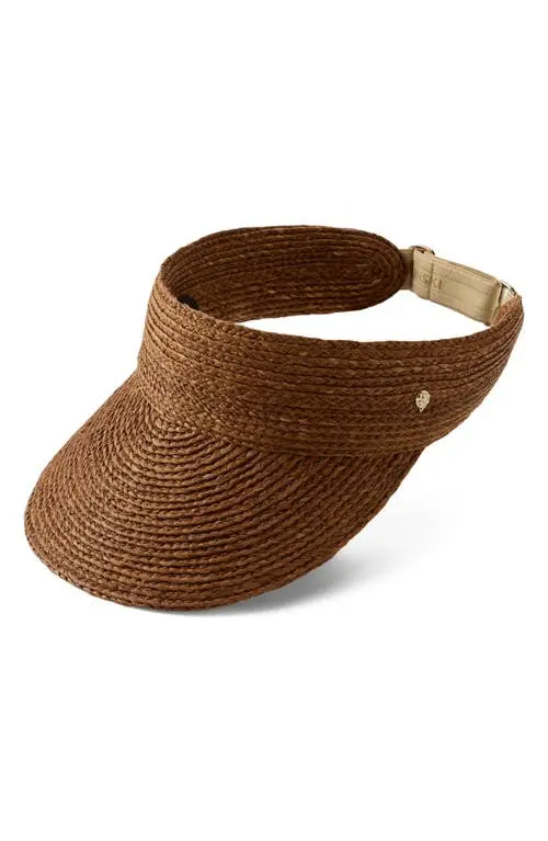Helen Kaminski Kenna Raffia Visor - Nutshell
