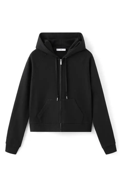 Mango Cotton Zip Hoodie