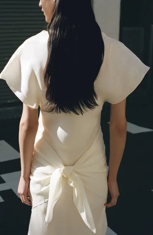 Mango Midi Scarf Dress