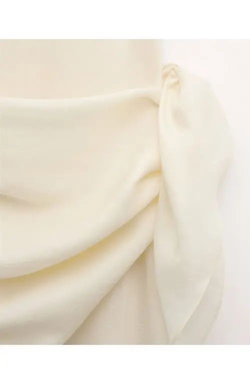 Mango Midi Scarf Dress