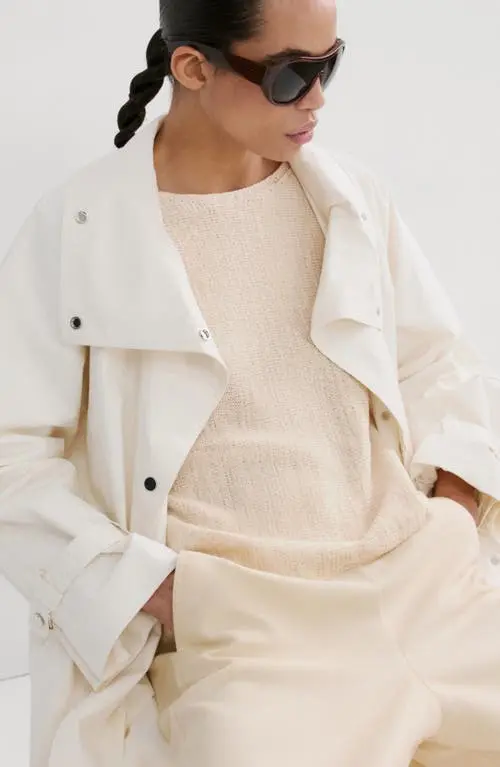 Mango Relaxed Fit Sweater - Sand