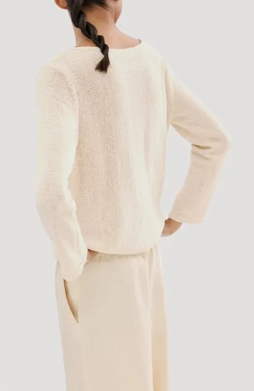Mango Relaxed Fit Sweater - Sand
